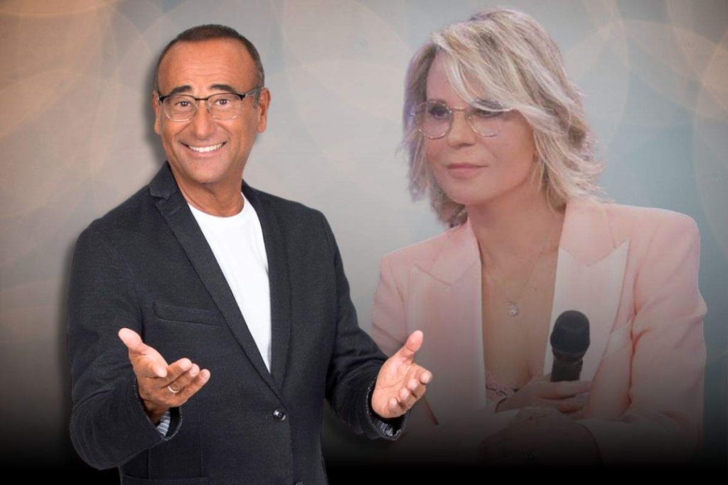 Carlo Conti cosa fa sempre per Maria De Filippi per mostrarle il suo ...